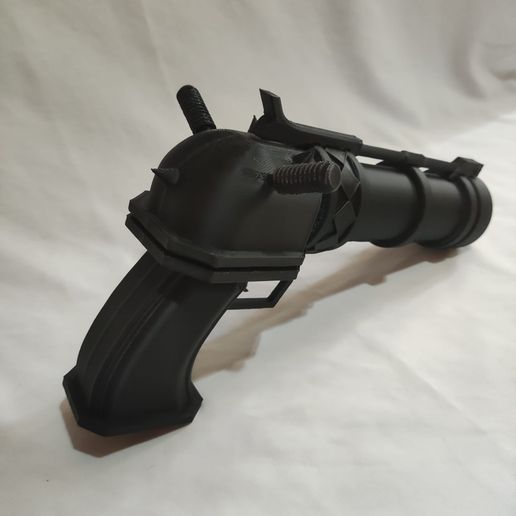 3D printing Jinx zap blaster Arcane League of legends 3D model • made ...