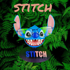 3D print Stitch Eyeglass Holder • made with anycubic photon mono x・Cults