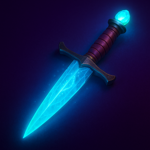 💎 Diamond dagger・ STL File for 3D printing・Cults