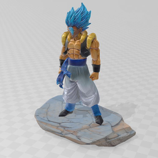 💬 Gogeta・ STL File for 3D printing・Cults