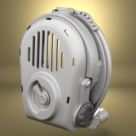 🔫 Airsoft Avon M53 FM53 Audio Frequency Amplifier Hollow body・ STL File ...