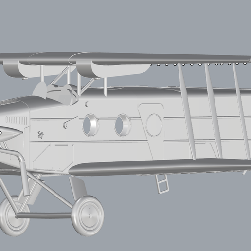 STL file AVIA BH25L 1/72 airplane scale KIT 🛩️ ・3D printer model to ...