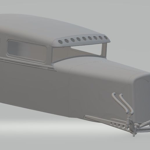 STL file Hot Rod Sedan Printable Body Car 🥵 ・3D printer design to ...