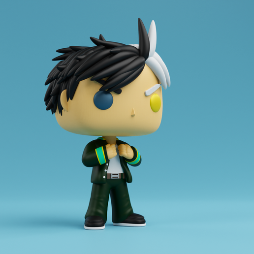 🌬️ Haruka Sakura Funko model from the Anime Wind Breaker・ STL File for ...