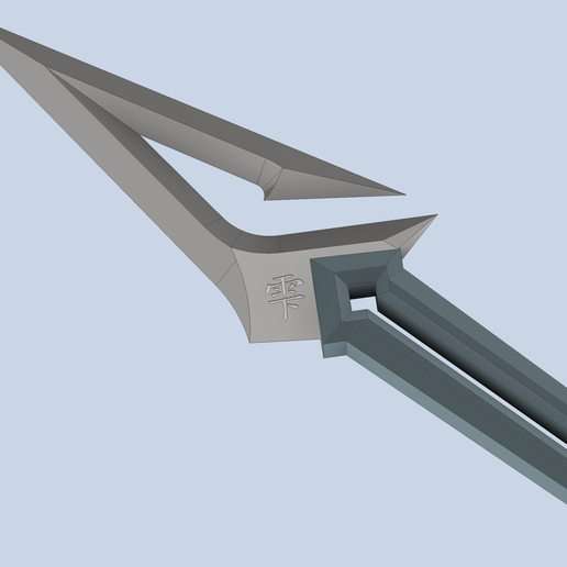 🔪 Valorant kuronami knife・Free 3D File for 3D printing・Cults