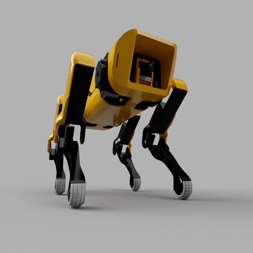 🐕 SpotMicro・Free 3D File for ・Cults