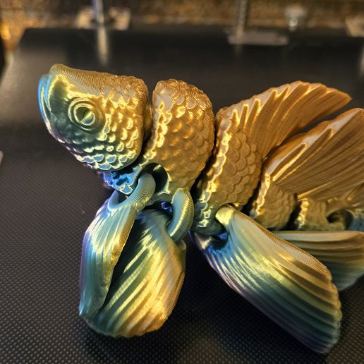🐠 Flexi BetTa Fish・3D Print with the Ender 3 & 5 3D printer・Cults