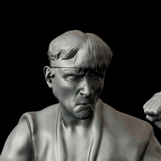 🥋 Diorama Karate Kid Fanart・ STL File for 3D printing・Cults