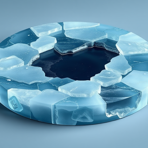 STL file Ice bases 🧊 ・3D printer model to download・Cults