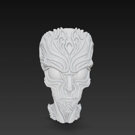 👽 Alien Head Planter: Minimal Sci-Fi Aesthetic 3D Print Model・ STL File ...
