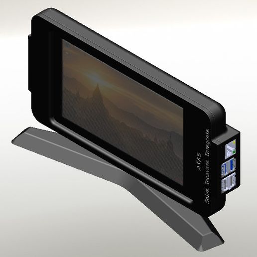 STL file Raspberry PIbox with LCD 💭 ・3D print object to download・Cults