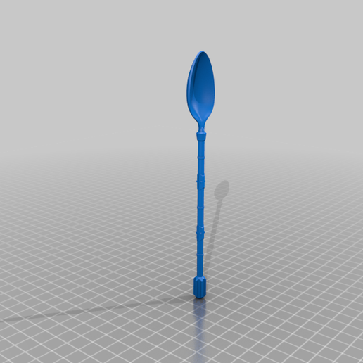 Archivo 3D gratuito Comically Large Spoon for MG Barbatos 🥄 ・Objeto ...