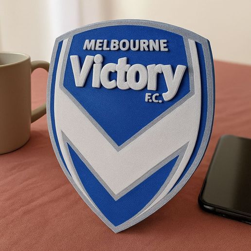 ️ A-League melbourne victory keychain badge color printable and ...