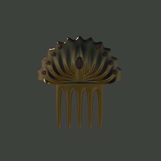 Archivo STL Sea Shell Comb 🐚 (OBJ)・Objeto imprimible en 3D para ...
