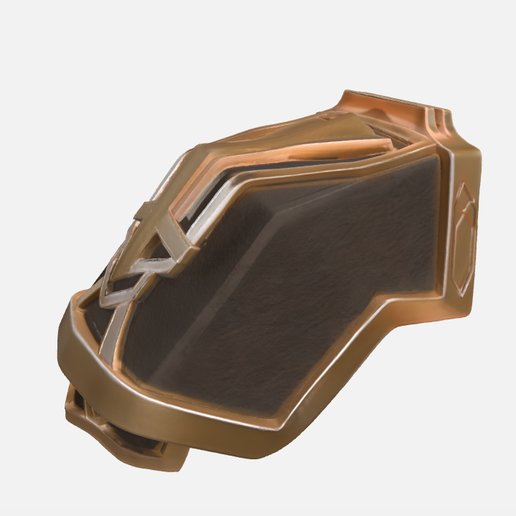 🎭 Arcane Enforcer Shoulder Armor – Cosplay Accessory・ OBJ File for 3D ...