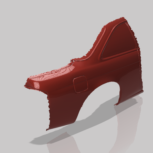 🩻 NISSAN SILVIA S14 - REAR FENDER/WING - 3D SCAN・ STL File for 3D ...