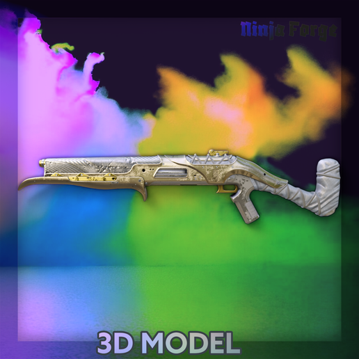 3D file Retold Tale 🔫 ・3D print model to download・Cults