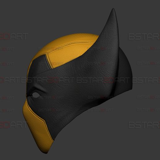 🪖 Deadpool X Wolverine Mask - Marvel Comic Cosplay・ STL File for 3D ...
