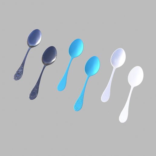 🥄 A teaspoon・Free STL File for 3D printing・Cults
