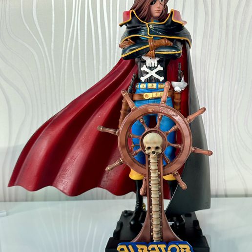 💬 Albator captain harlock・3D Print with the Photon mono m7 pro 3D ...