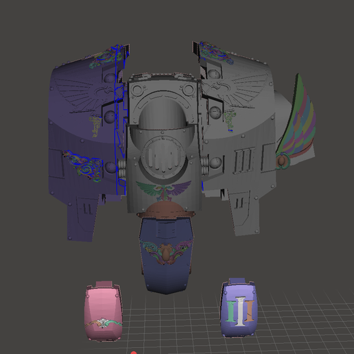 🚸 Children of the Emperor Leviathan Tomb・Free OBJ File for ・Cults