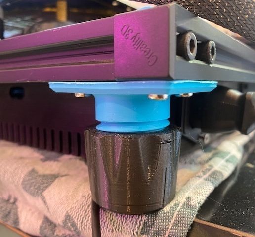 🖨️ Raised 3d printer feet - with F3d File・Free STL File for ・Cults