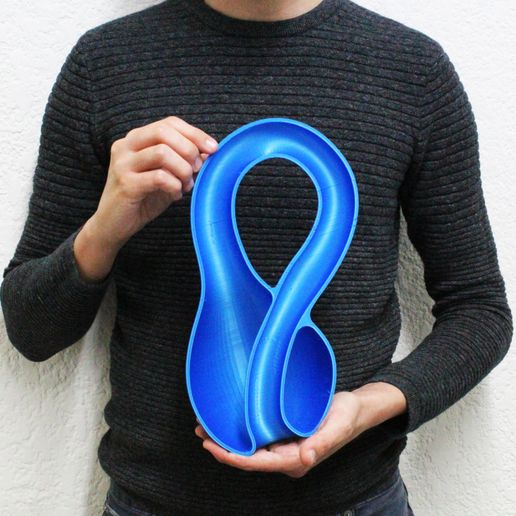 🍾 Klein Bottle・Free STL File for ・Cults