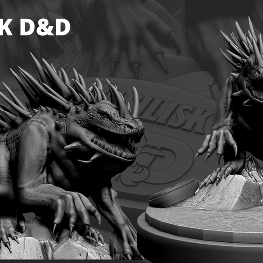 basilisk dnd token