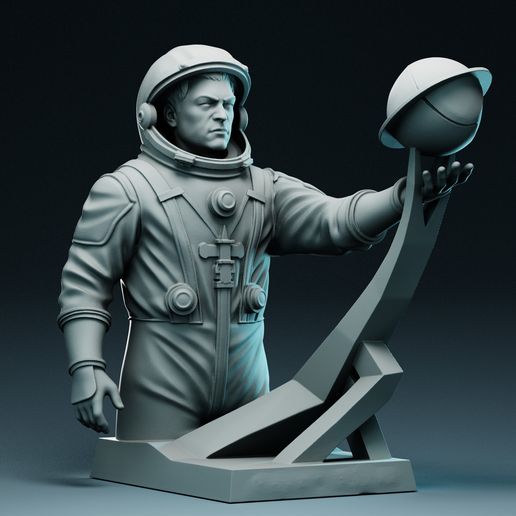 🛰 Yuri Gagarin Statue / Yuri Gagarin Statue [cosmonaut / cosmonaut ...