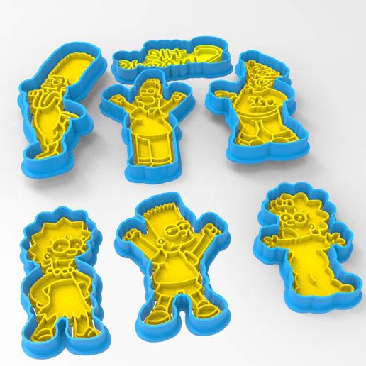 🍪 The Simpsons・ STL File for ・Cults