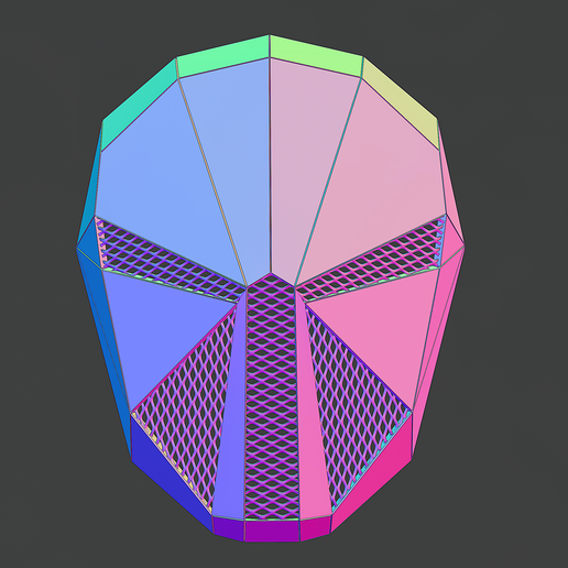 Archivo STL MUSE WOTP PERFOMANCE v2 MÁSCARA 🎭 (OBJ)・Plan de impresión ...