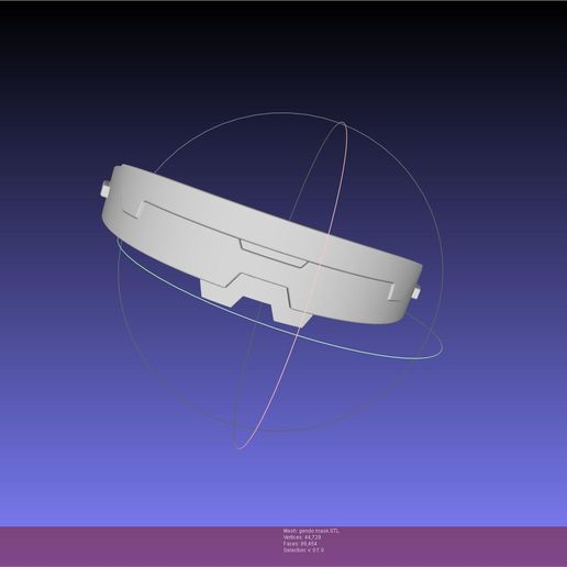 🎭 Evangelion Rebuild Gendo Mask Printable Model・ STL File for 3D ...