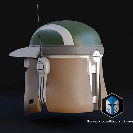 🪖 AT-RT Driver Clone Trooper Helmet - 3D Print Files・ 3D File for ・Cults