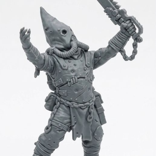 🎲 Melee Cultists, renegade heretics・ OBJ File for 3D printing・Cults