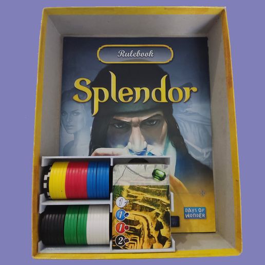 ♟ SPLENDOR ORGANIZER・Free STL File for 3D printing・Cults