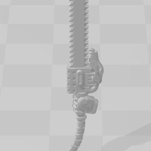 🗡️ Heavy Chainsword for Wolves・ STL File for ・Cults