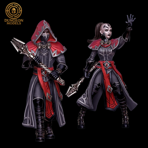 🧛 Vampires Collection Vol. 3 — 32mm Fantasy Miniatures Set (Undead ...