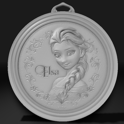 👾 Elsa - Frozen 1・ STL File for 3D printing・Cults