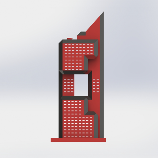 Download free STL file skyscraper/building • 3D printer object ・ Cults