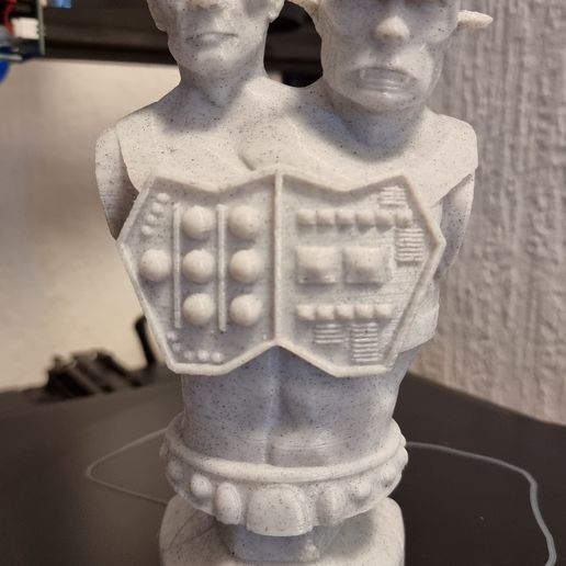 STL file Two-Bad bust He-Man 👤 ・3D printable model to download・Cults