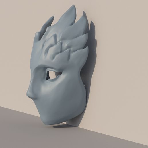 🎨 Vindictus Mask・Free STL File for ・Cults