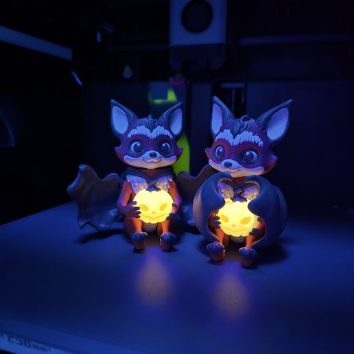 🎃🦊 Flying Fox – Halloween Special! 🦊🎃・ 3D File for 3D printing・Cults