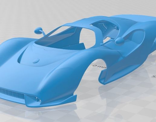 3D file De Tomaso P72 2020 Printable Body Car 🚗 ・3D printable model to ...
