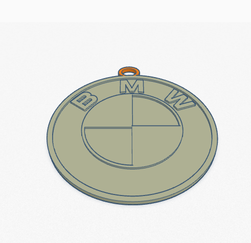 🔑 BMW Logo・ STL File for 3D printing and CNC machining - Laser cutting ...