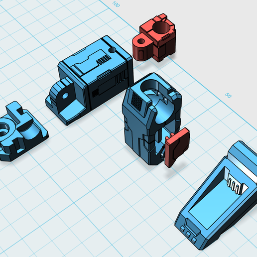 🤖 Classics seeker arms and legs・Free STL File for 3D printing・Cults
