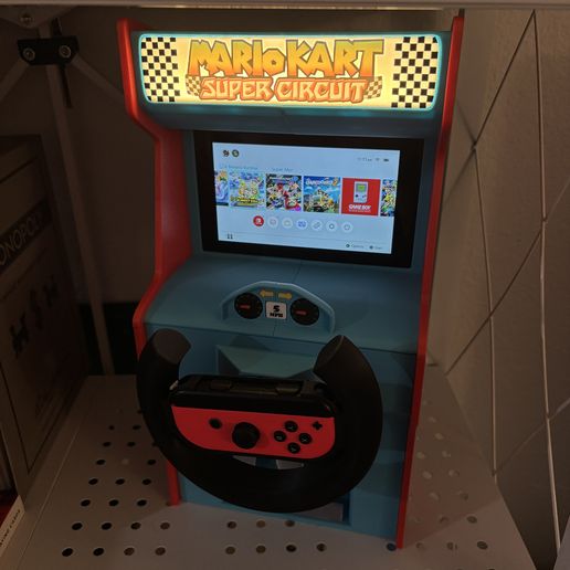 3D print Nintendo Switch Racing arcade Dock- Classic and Oled version ...