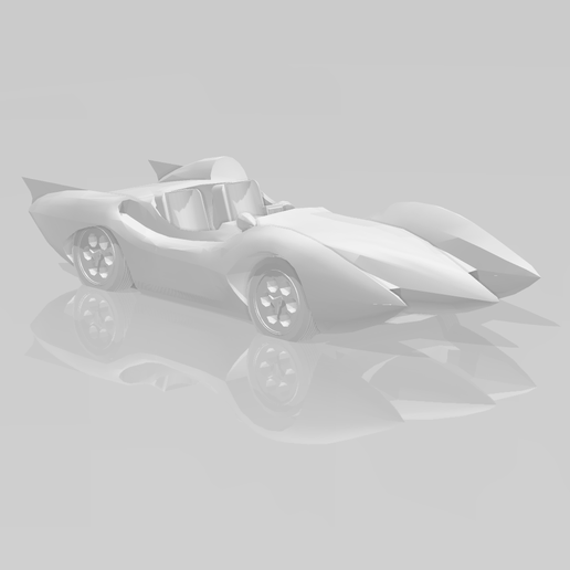 🗝️ Mach Five Keychain (Speed Racer)・ STL File for 3D printing・Cults