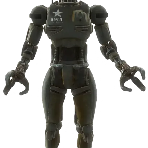 🎲 Assaultron from Fallout・Free OBJ File for 3D printing・Cults