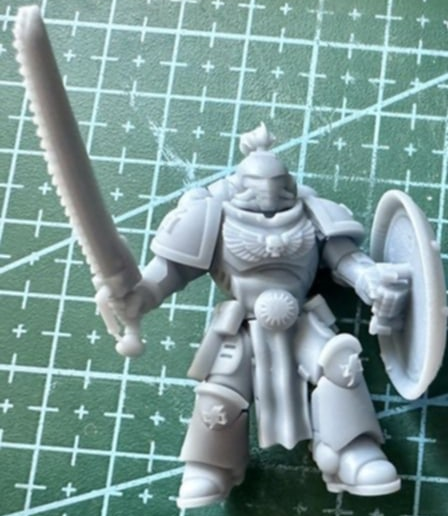 3D printable Blademaster Guard marine - Presupported, Ragathol fan ...