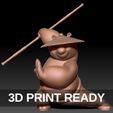 Free STL file Kung Fu Panda po 🐼 (OBJ)・Model to download and 3D print・Cults